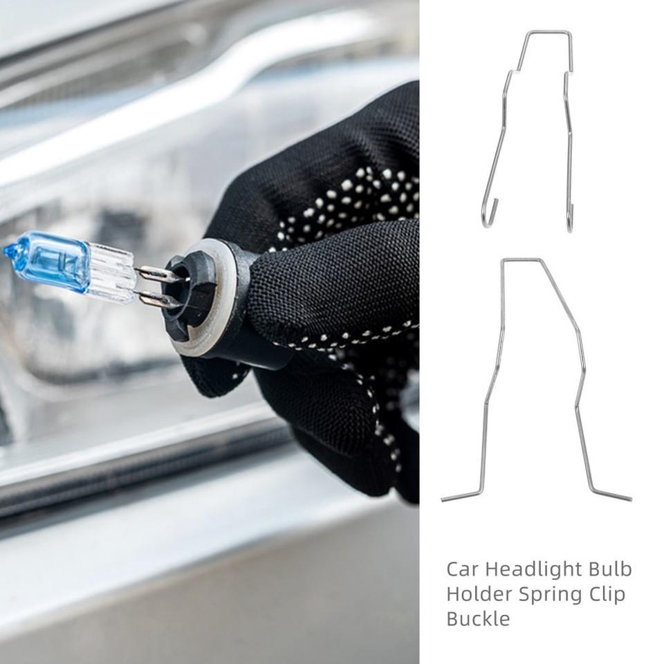 6 Pcs Dipped Beam Bulb Car Headlight Buckle Headlamp Accessories | eBay ...