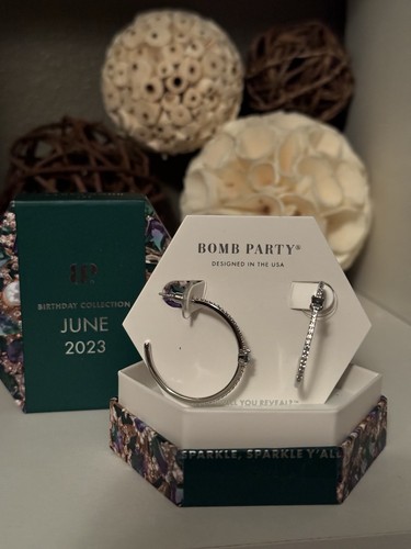 Bomb Party June 2023 Earrings “Make Them Wonder” | eBay