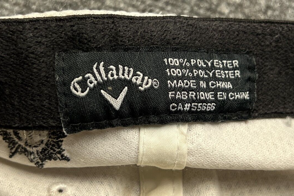 Callaway The Diplomat Odyssey Logo Golf Cap Adult Fitted L/XL Blue Flex ...