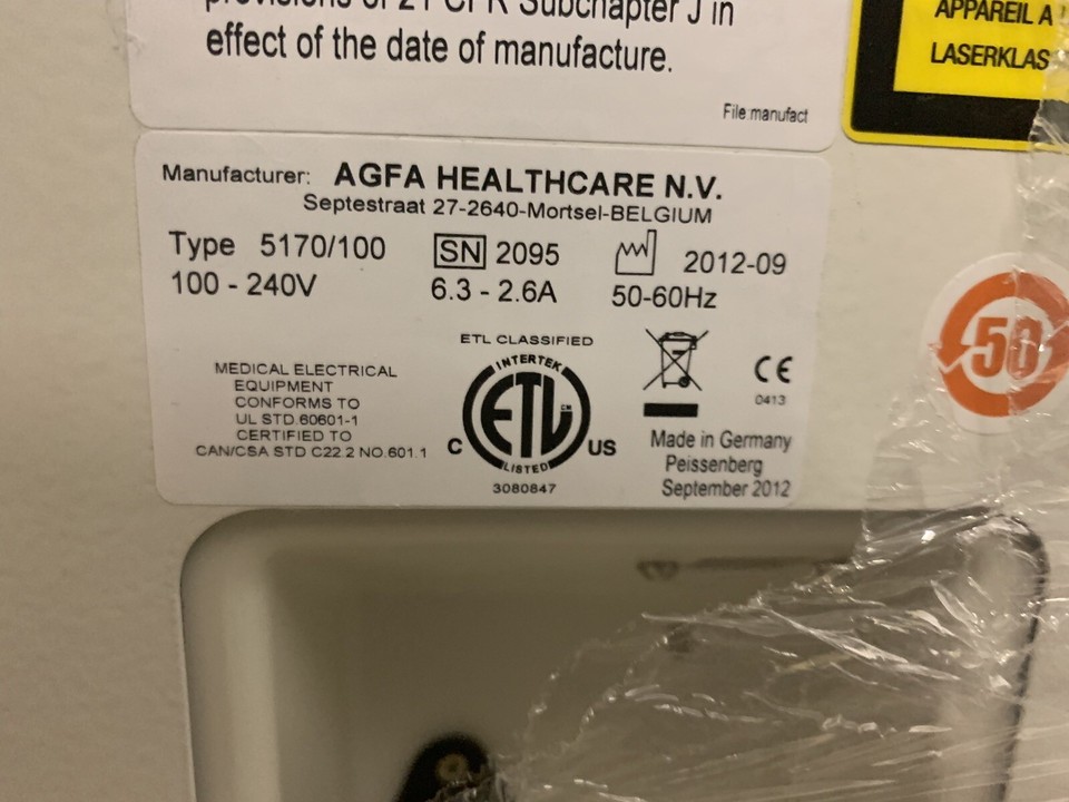 AGFA DXG CR With NX Workstation w/ 2 Cassettes | eBay