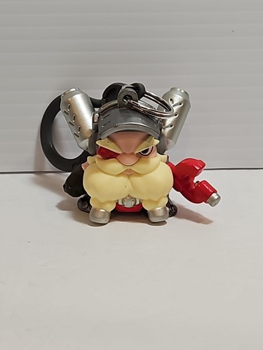Blizzard Overwatch Torbjorn Backpack Hanger Keychain Clip Vinyl Figure ...