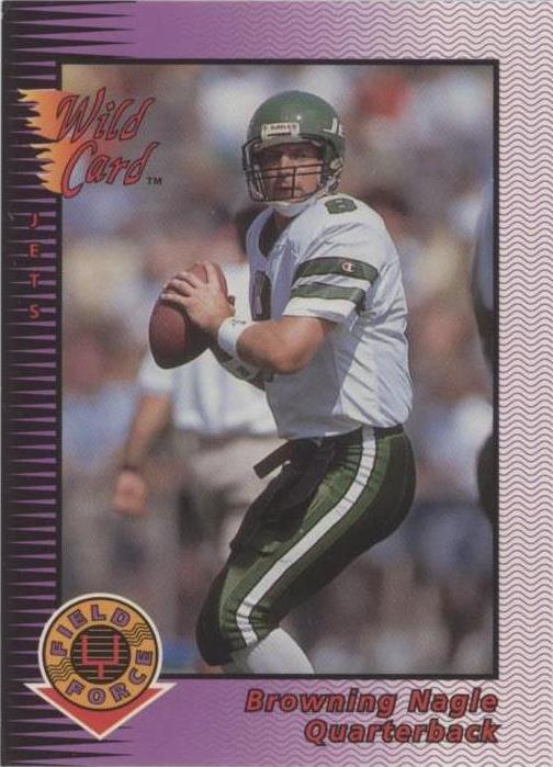 1992 Wild Card Browning Nagle #16 for sale | eBay