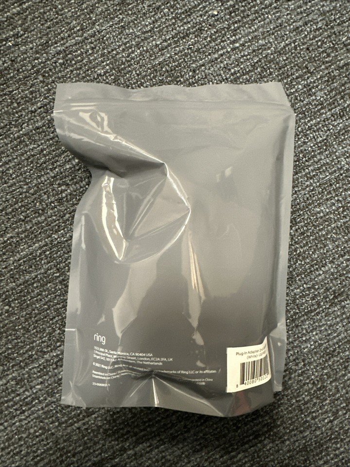 Ring Plug-In Adapter 2nd Generation for Ring Video Doorbells, White | eBay