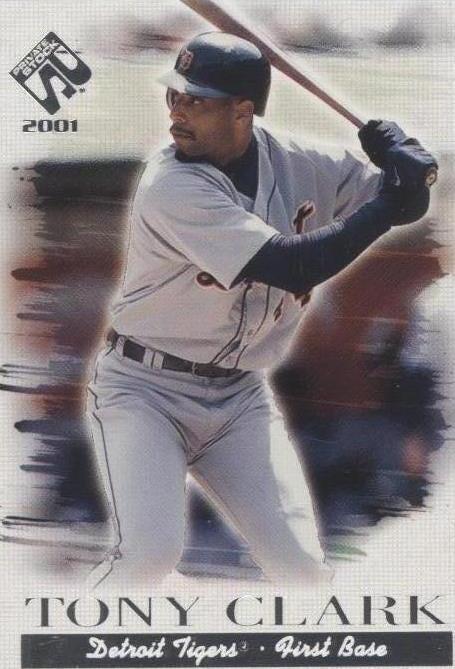 2001 Pacific Private Stock - Tony Clark #42 Silver for sale online | eBay