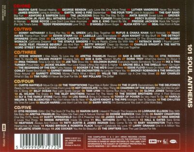 VARIOUS ARTISTS 101 SOUL ANTHEMS NEW CD 5099990972720 | eBay