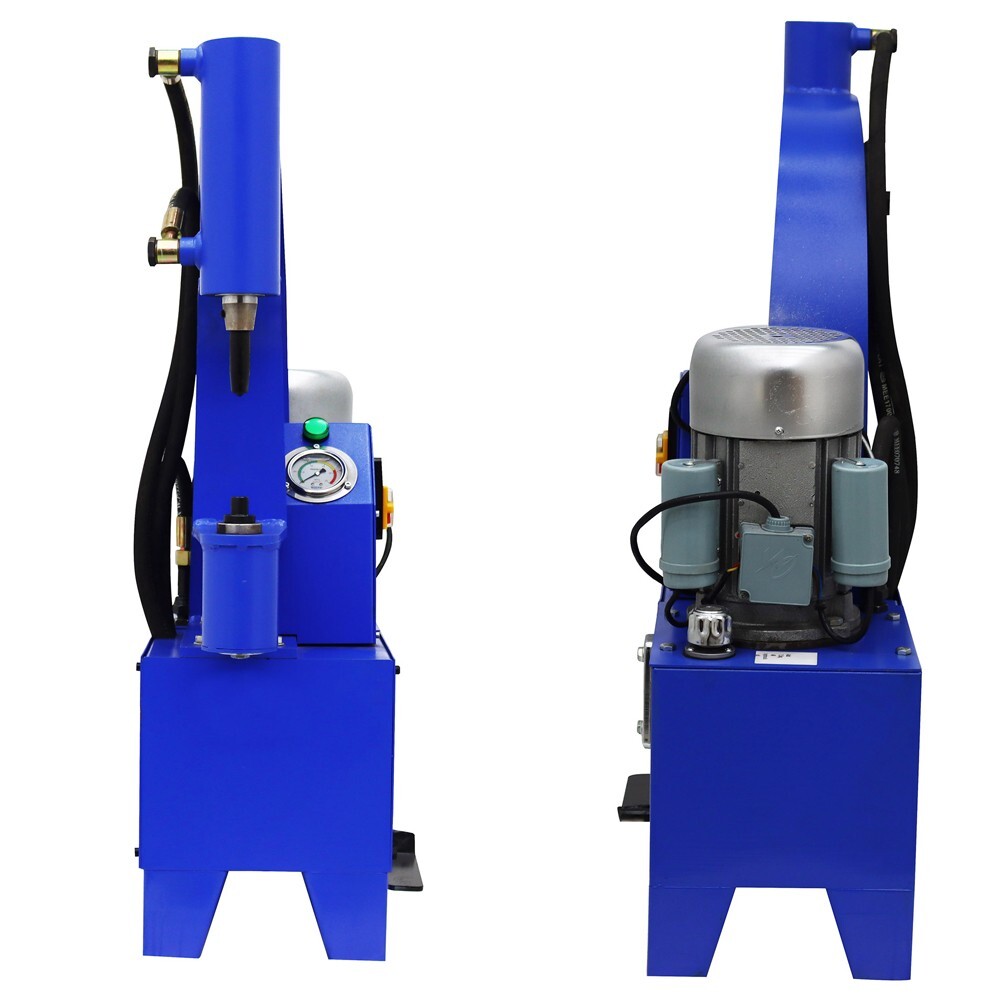 Vertical Electric Hydraulic rivet machine Pedal Operated Auto Feed ...