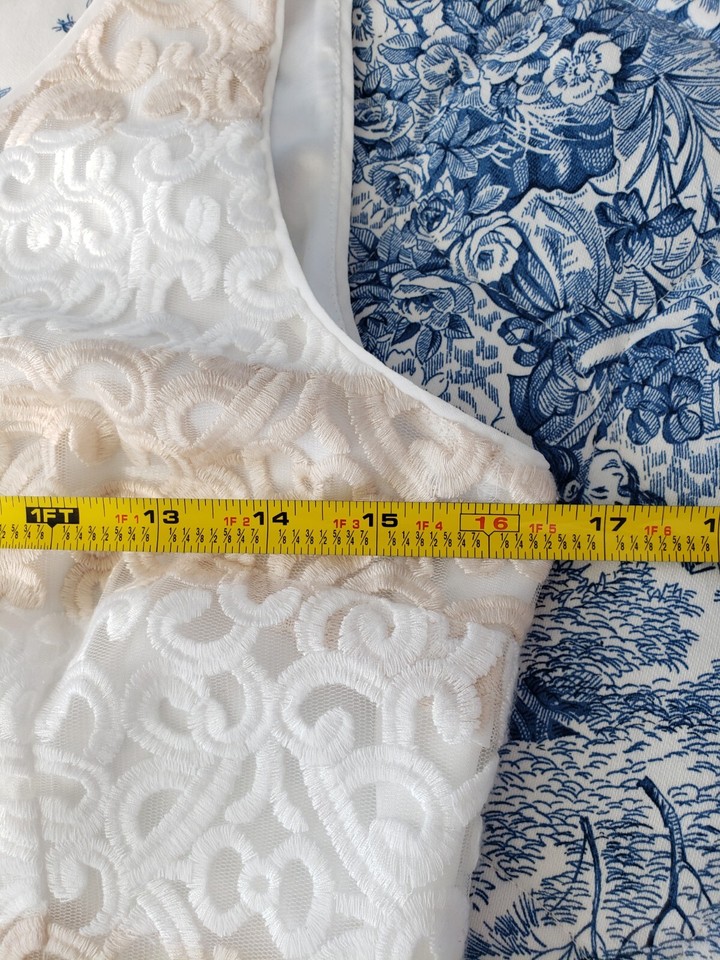 WHBM Lace Colorblock Sleeveless Shell Bodice Blouse Tank Top Size 2 NWT ...