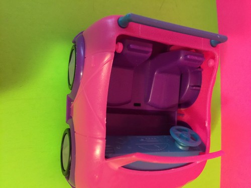Mattel 2009 Polly Pocket Pink Convertible Car Gift | eBay