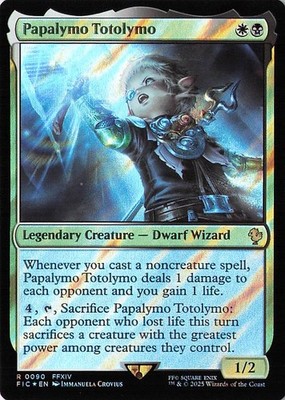 Papalymo Totolymo (Surge Foil) R Commander: FINAL FANTASY 90 NM | eBay