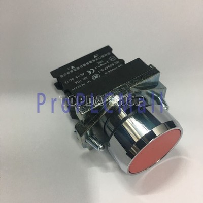 5PCS new PB1 Aperture 22 Red Button PB1S-01/R - Normally Closed ...