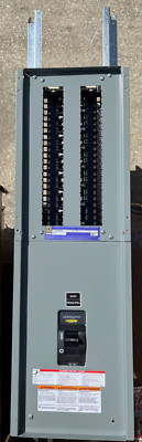 Square D, 400 Amp Outdoor, 42 Space 120/208VAC Main Breaker Panelboard ...