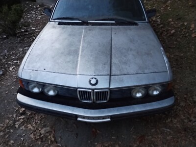 BMW E23 1984 733i Engine Transmission Cylinder Head Fender Hood Grill ...