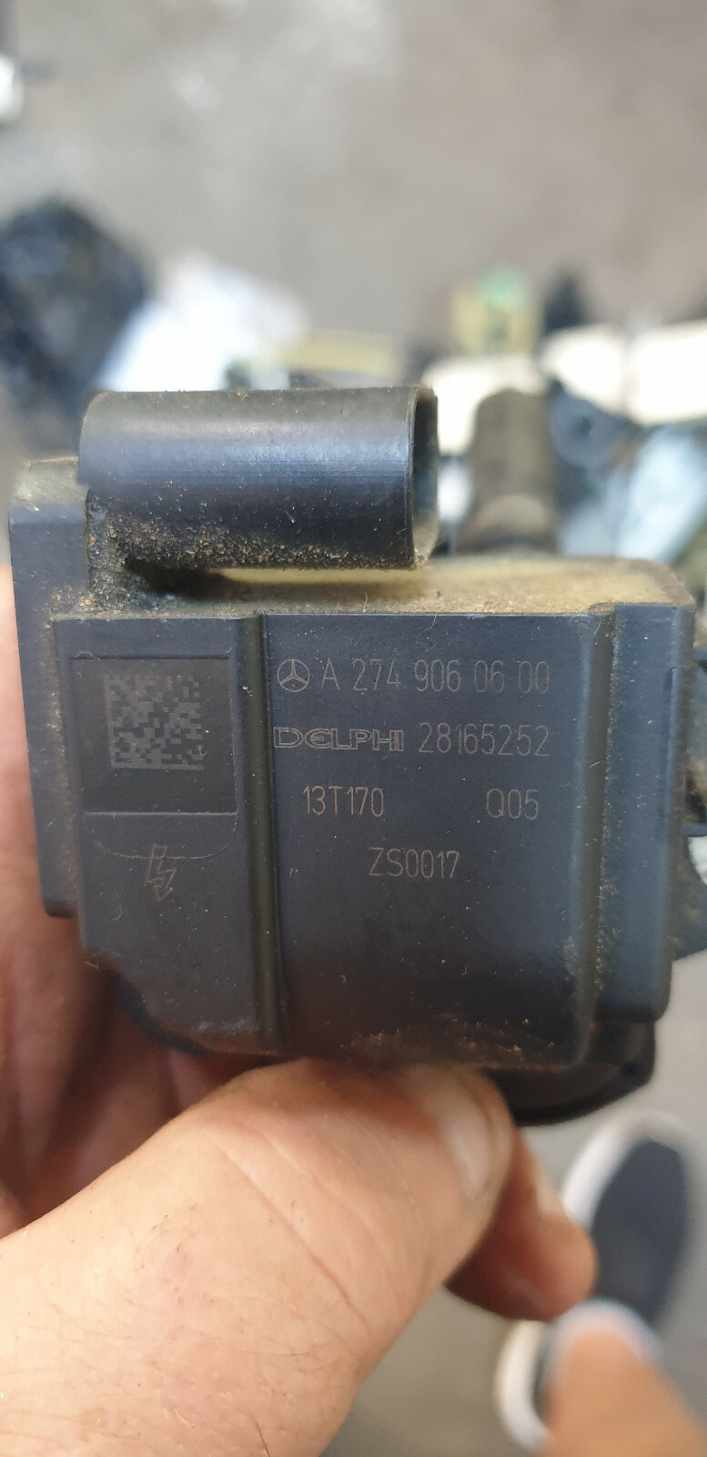 Mercedes Benz CLA250 Engine Ignition Coil- Delphi OEM 2014 A2749060600 ...