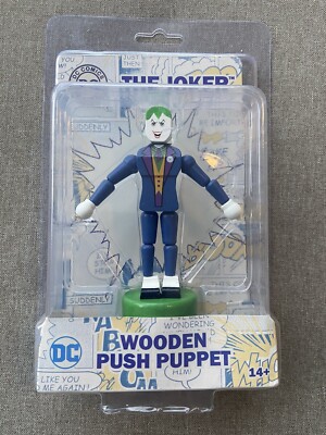 Entertainment Earth The Joker Wood Push Puppet Justice League DC Comics ...