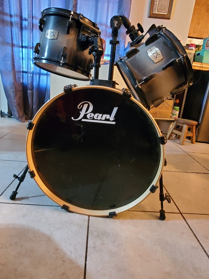 Pearl drum set used LOCAL ONLY | eBay
