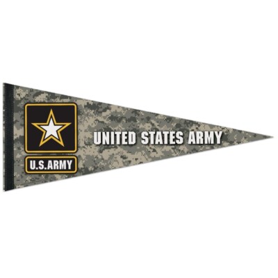U.S. ARMY UNITED STATES ARMY ROLL UP PREMIUM FELT PENNANT 12"x30" NEW ...