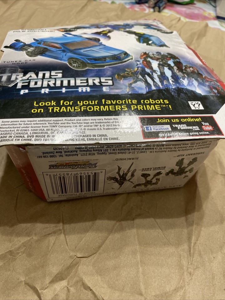 Year 2012 Transformers RID Prime Deluxe Class 6" Figure #14 Decepticon ...