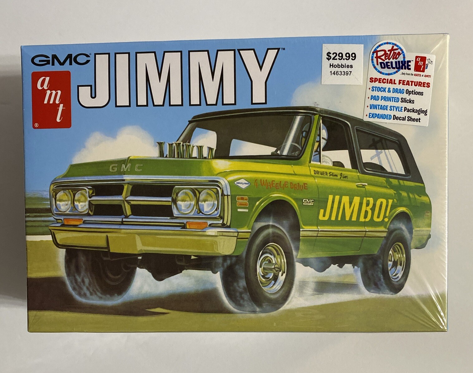 AMT 1/25 Scale AMT1219 1972 GMC Jimmy Model Kit 849398043394| eBay