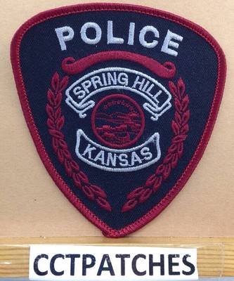SPRING HILL, KANSAS POLICE SHOULDER PATCH KS | eBay