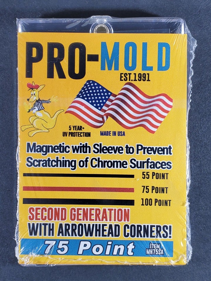 PRO MOLD Magnetic Card Holders Original +1st 2nd & 3rd Gen w/ Sleeve ...