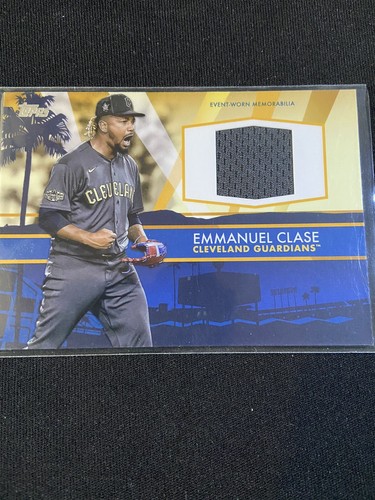 2022 topps update Emmanuel Clase All Star Stitches Relic #ASSC-EC | eBay