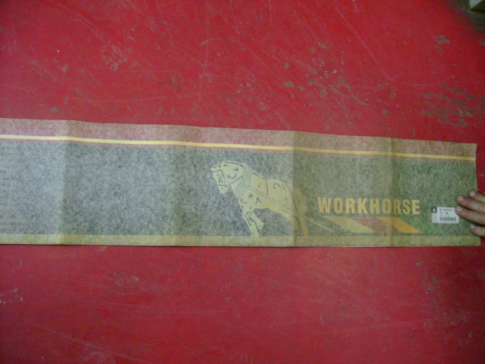 WHITE MOTOR CORP. WHITE WORKHORSE LH PANEL DECAL P/N 30-3494764 | eBay