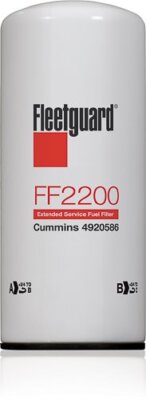 6/PACK FLEETGUARD FUEL FILTER FF2200 | eBay