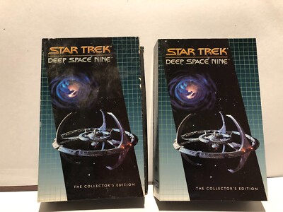 STAR TREK DEEP SPACE NINE - VHS - THE COLLECTOR'S EDITION - CLAMSHELL ...