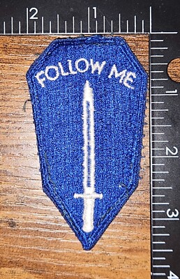 United States Army Infantry School Follow Me OCP Military Uniform Blue ...