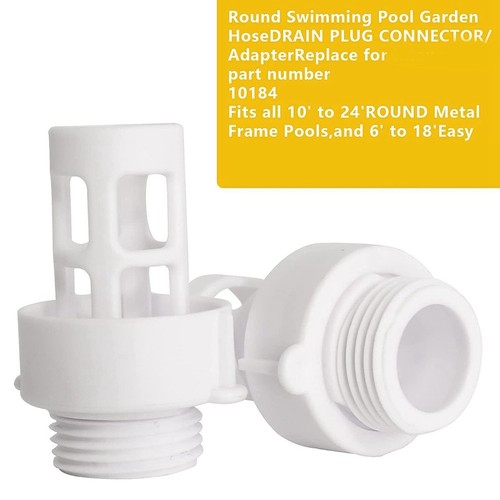 For 10184 Hose Plug Connector Replacement Round Swimming Pool ...