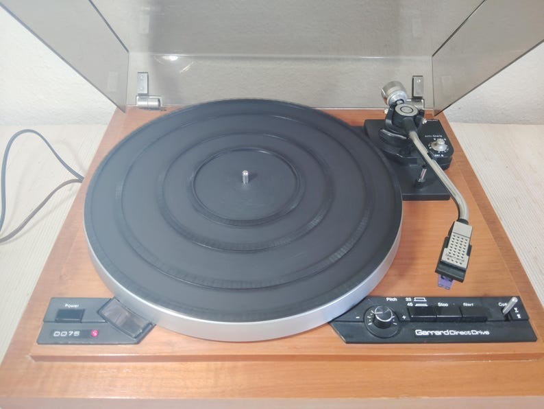 Vintage Made in England Garrard DD75 Direct Drive Turntable 1976 | eBay