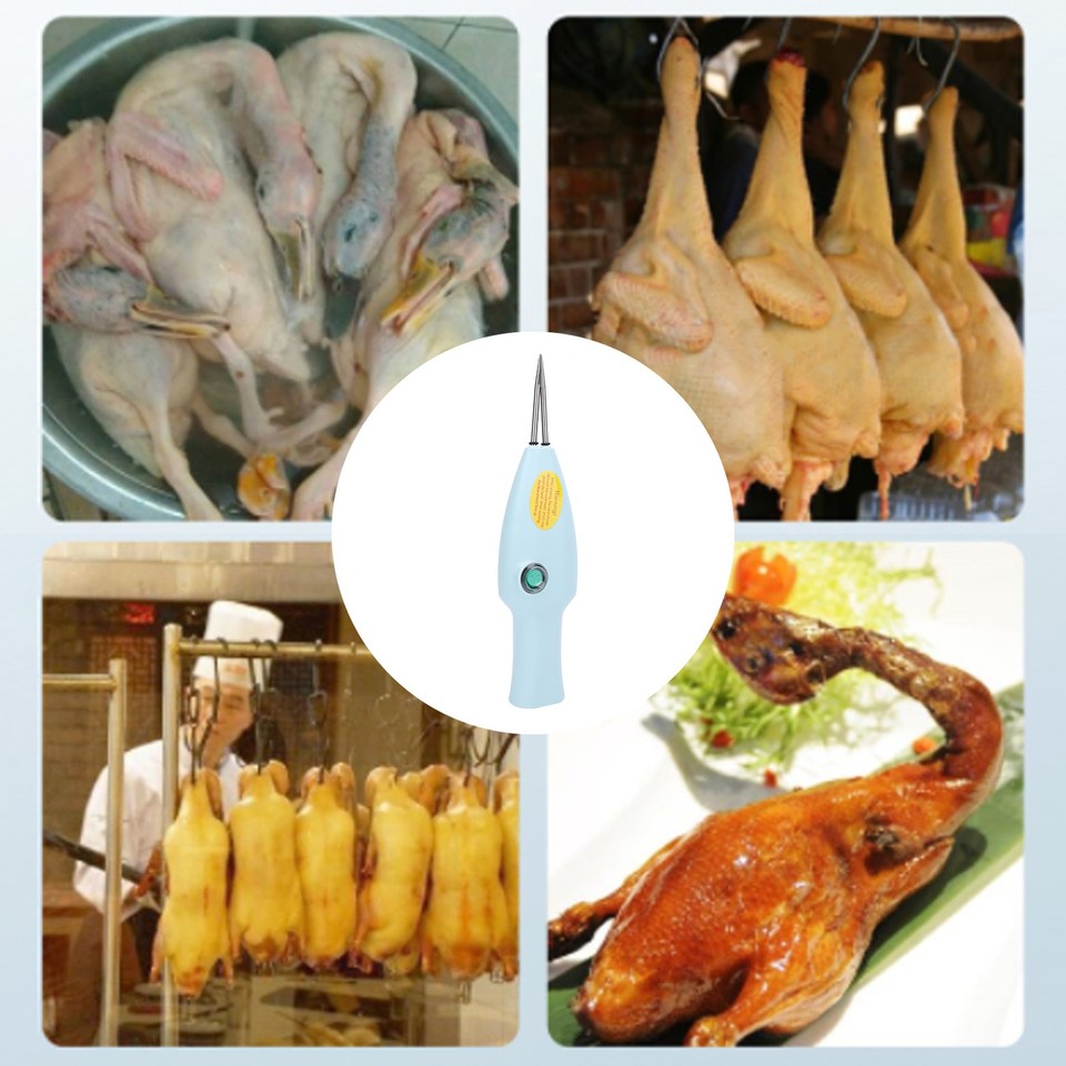 EU Plug Handheld Chicken Plucker Efficient Motor Water Resistant Cone ...