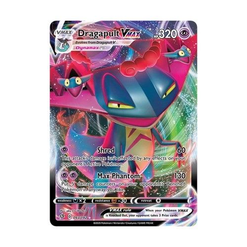 Pokemon SWSH02: Rebel Clash Dragapult VMAX (UR) #93/192 (Holo) NM | eBay
