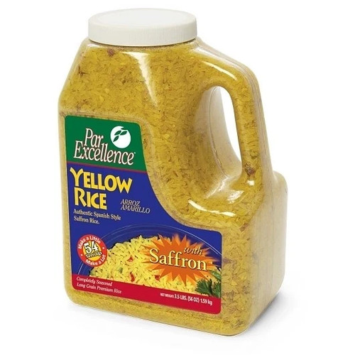 Yellow Rice Seasoned Mix Producers Rice Mill, 3.5 Pounds, 6 Per Case | eBay