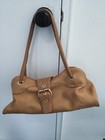 DESMO SATCHEL PURSE HANDBAG CARAMEL STITCH DETAILS MADE IN ITALY (RARE ...