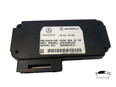 Control Unit Telephone Interface Mercedes C Estate W203 C200 Compressor ...
