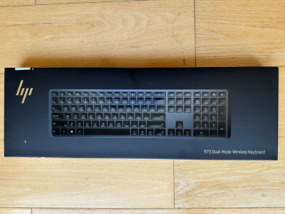 New Sealed HP 975 Dual-Mode Wireless Bluetooth backlight Keyboard PC ...
