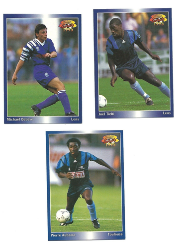 3 Cartes RC LENS - OFFICIAL FOOTBALL Cards 1995 N° 68 - 69 - 70 §§ | eBay