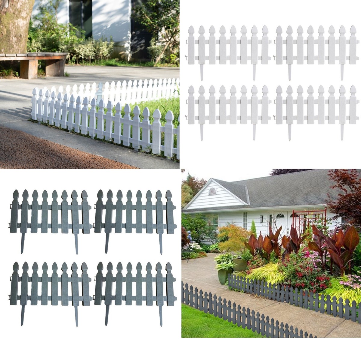 Plastic Garden Fence Ideas Garden Fencing And Trellis | Garden Fence