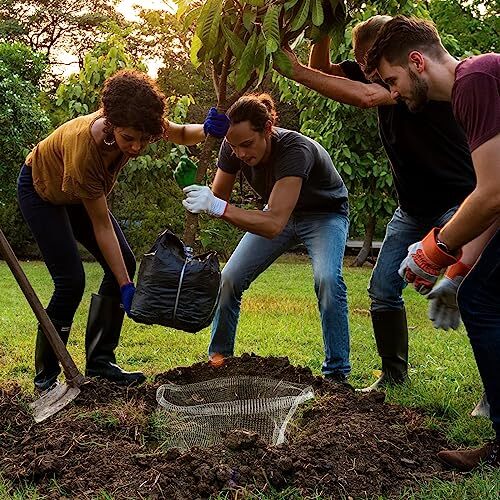 10 Pack 15 Gallon Root Guard Gopher Proof Wire Mesh Basket for ...