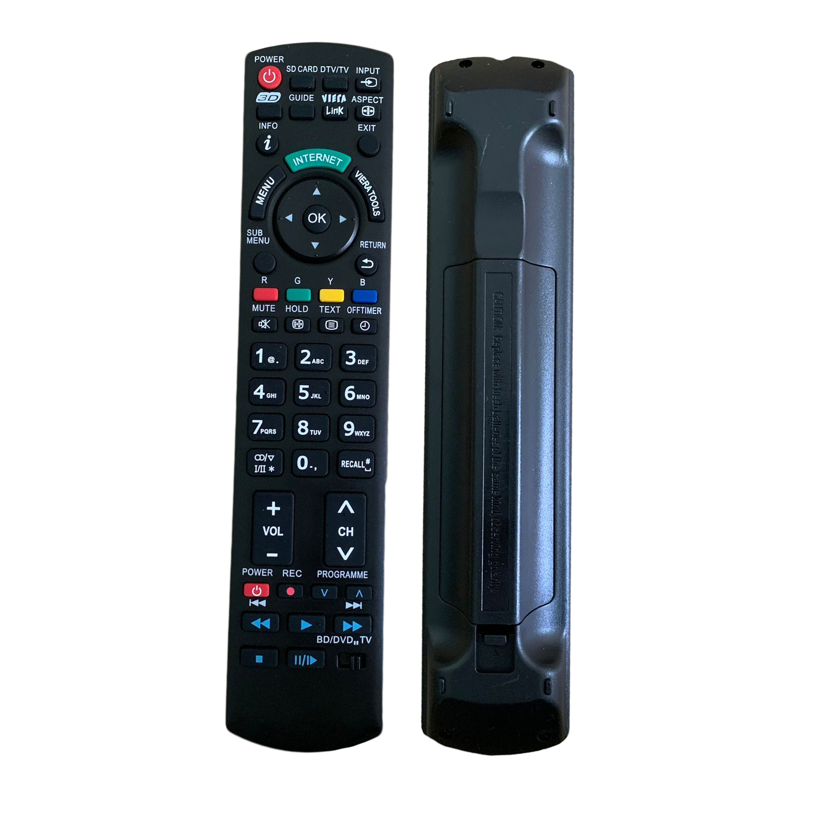 Remote Control For Panasonic TC-L42U12 TH-C42HD18 TC-32LX14 Smart LCD ...