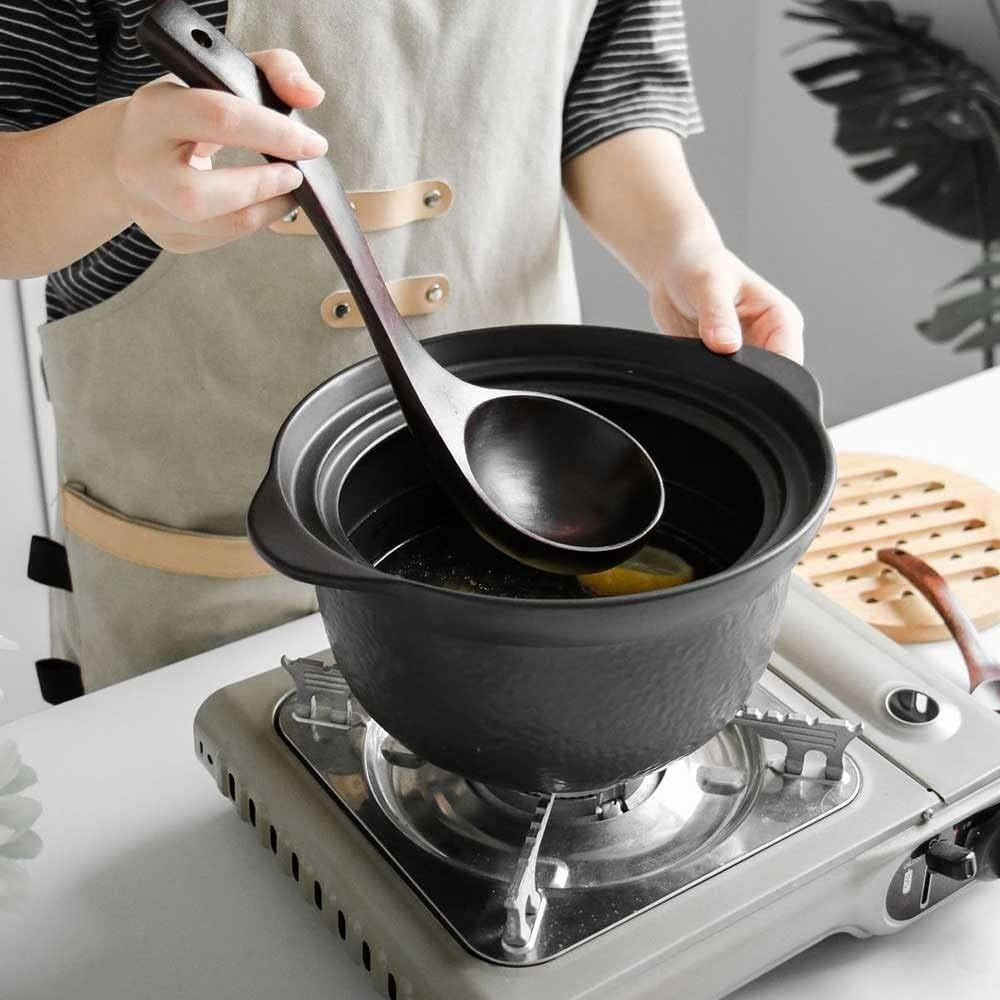 3pcs Kitchen Utensils Set Bent Handle Soup Spoon Set Cooking | eBay