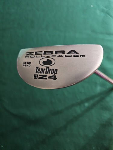 Zebra Roll-Face Tear Drop TD Z4 Putter / Steel Shaft / Winn Grip ...