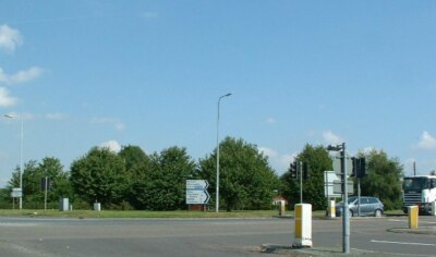 Photo 6x4 Elton Green Elton/SJ4575 Elton Green taken from the junction ...