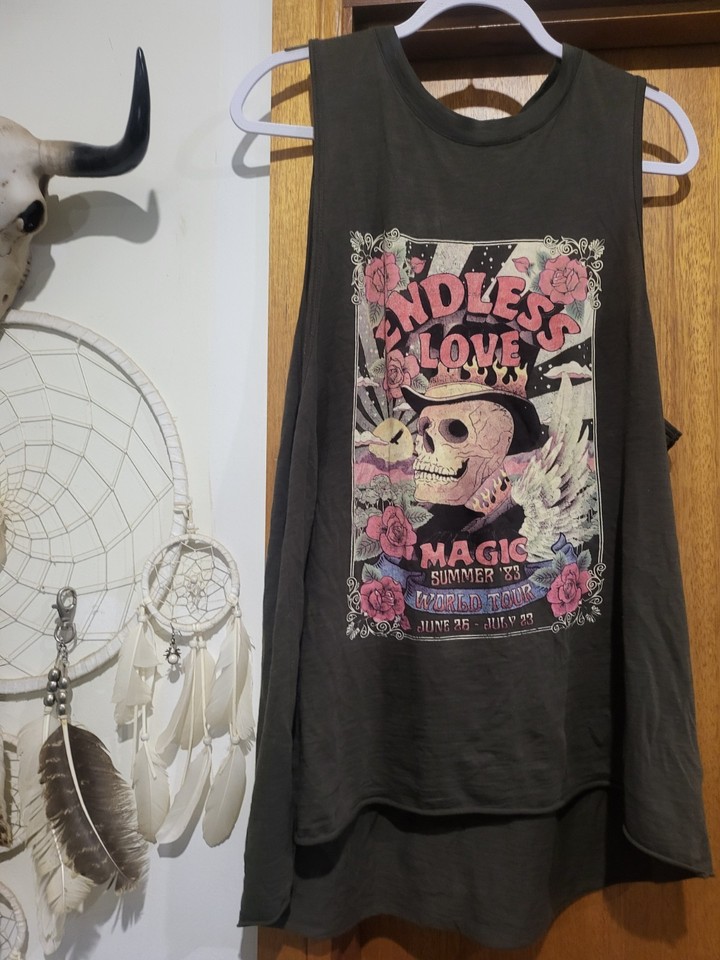 spell and the gypsy Enless Love Tank L | eBay Australia