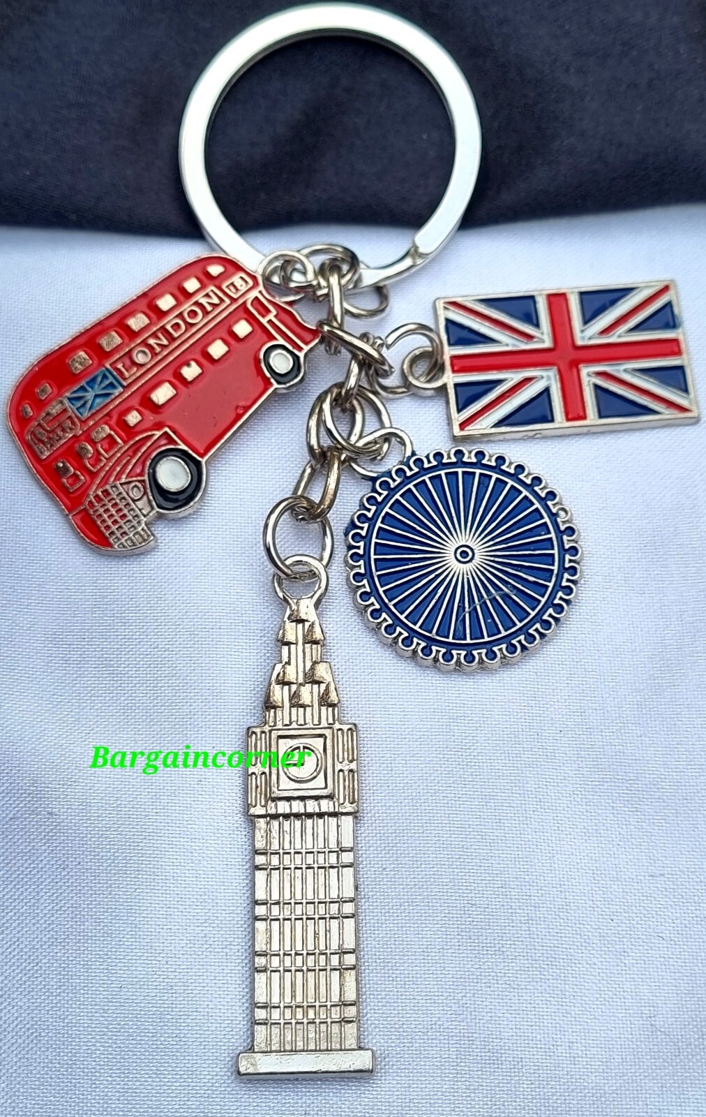 England London Souvenir Keychain (N15) Keyring Gift Unique Design Bag ...