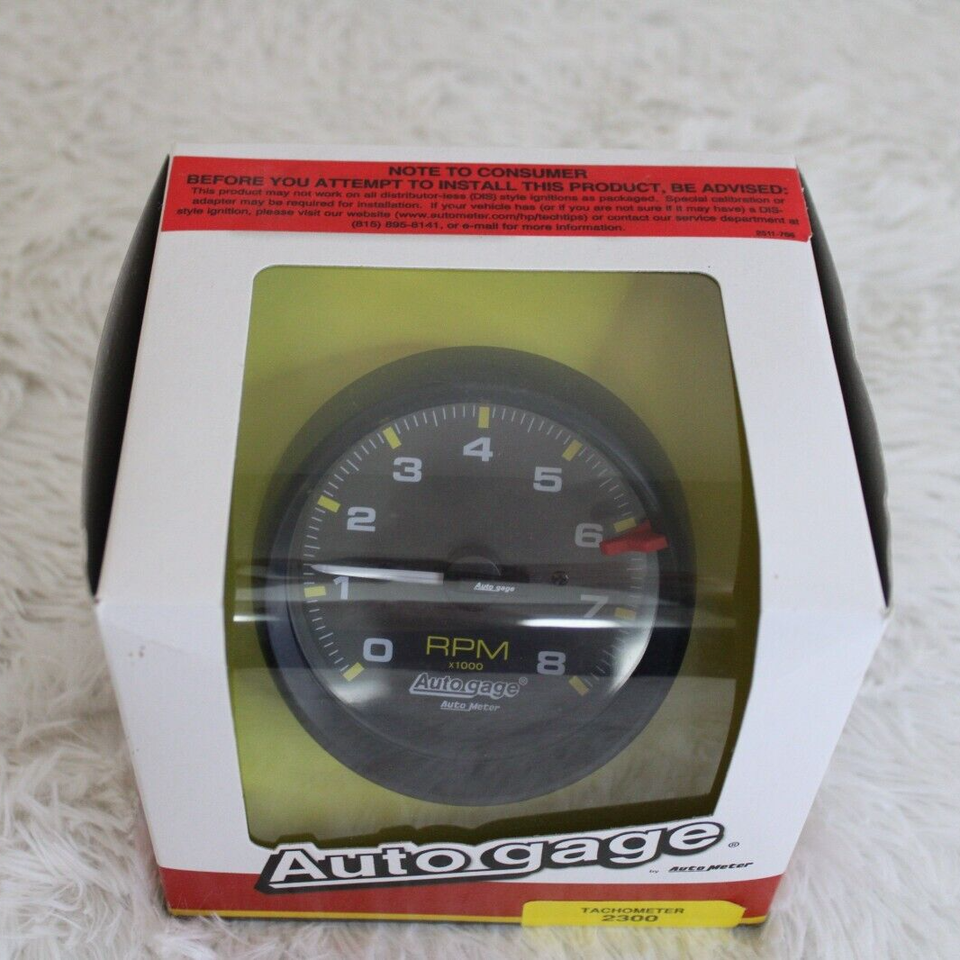 Auto Gage Meter 2300 Tachometer - NEW | eBay