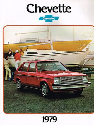 1979 Chevy CHEVETTE Brochure / Pamphlet w/Color Chart: SCOOTER ...