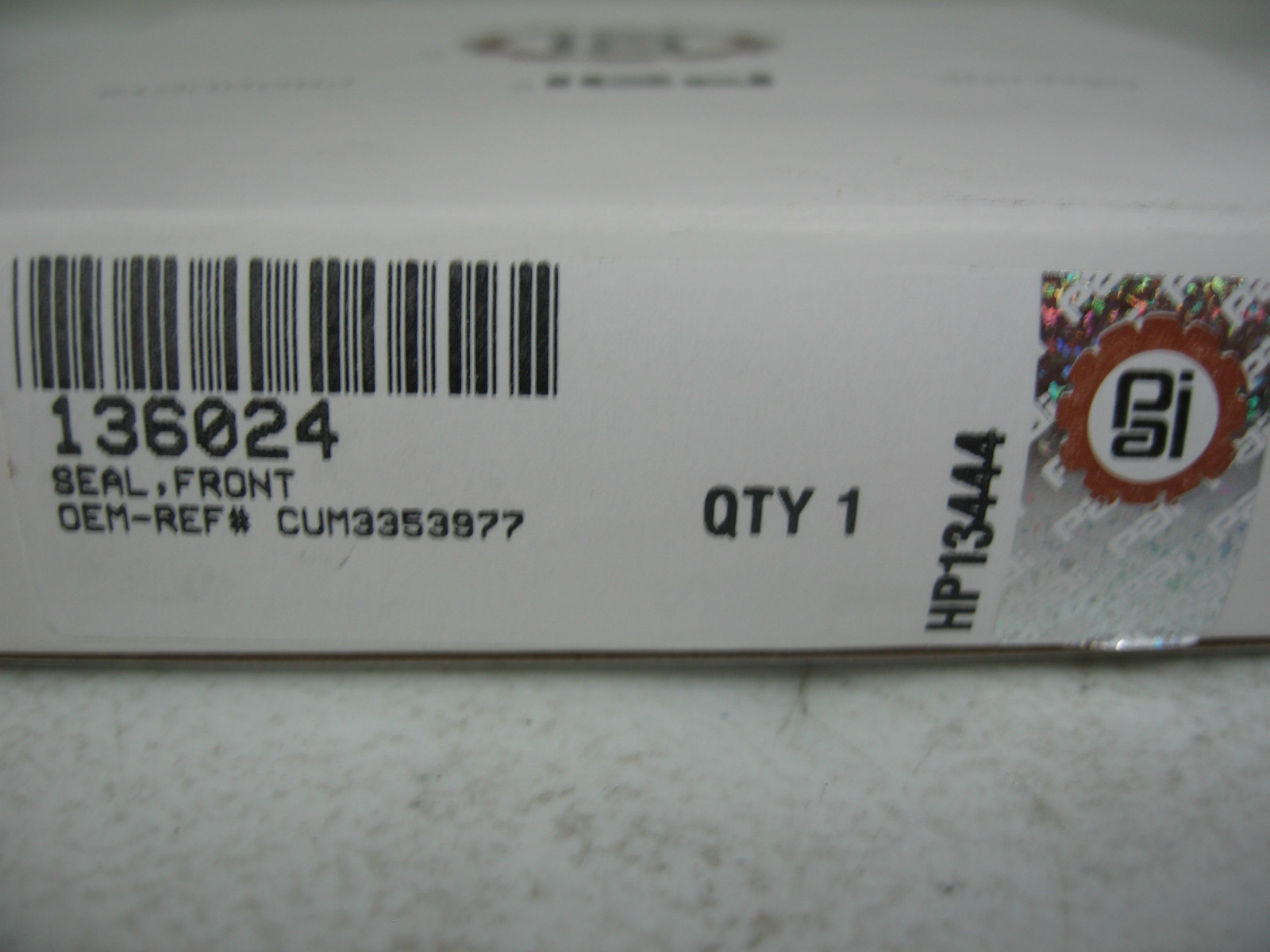 Front Crankshaft Seal Kit for Cummins 6C ISC. PAI # 136024 Ref# 3353977 ...