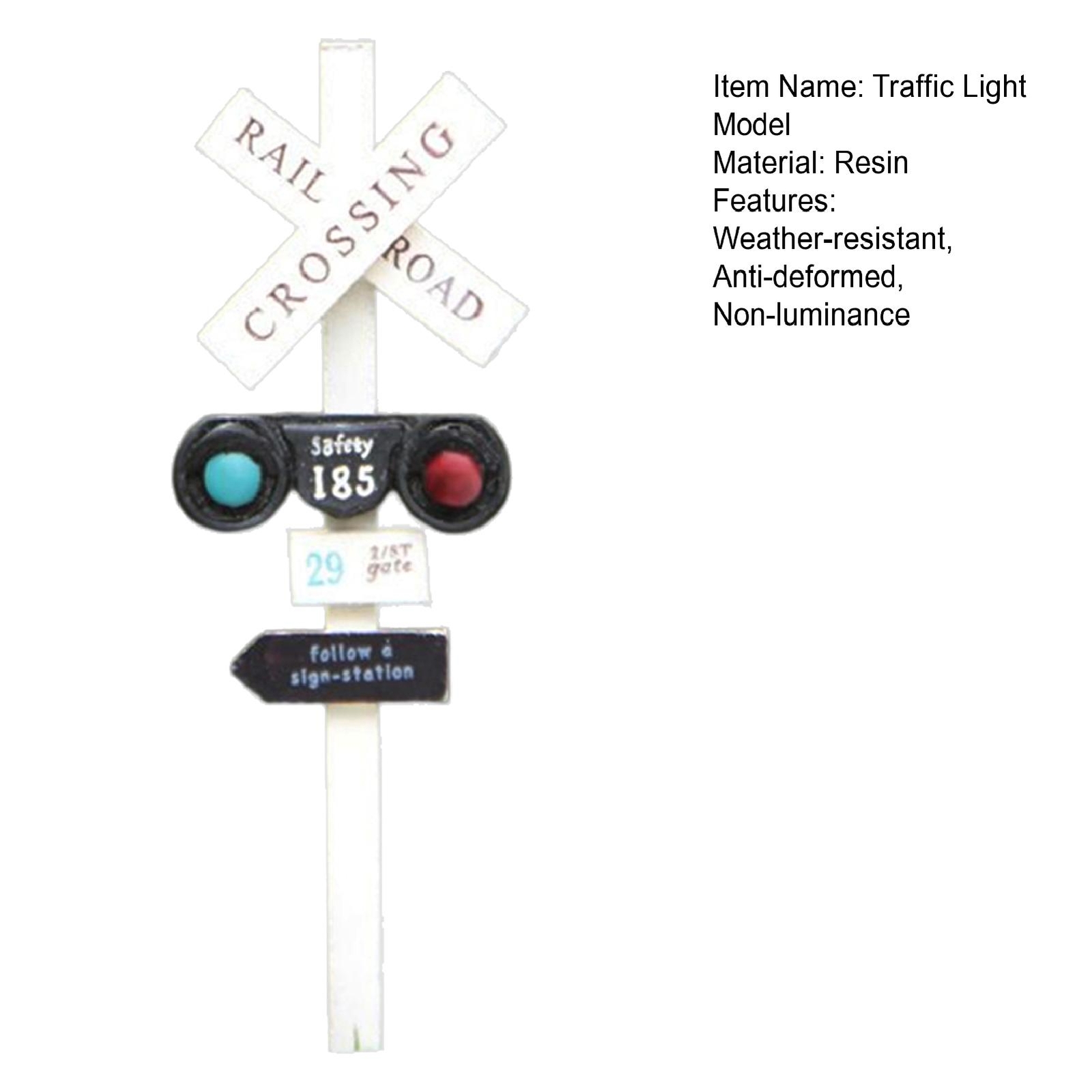 Traffic Light Model Weather-resistant Diy Moss Succulent Traffic Light ...
